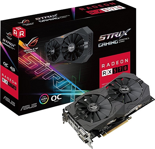 Asus ROG-STRIX-RX570-O8G-GAMING 256 Bit GDDR5 8 GB Ekran Kartı Fiyatı ...