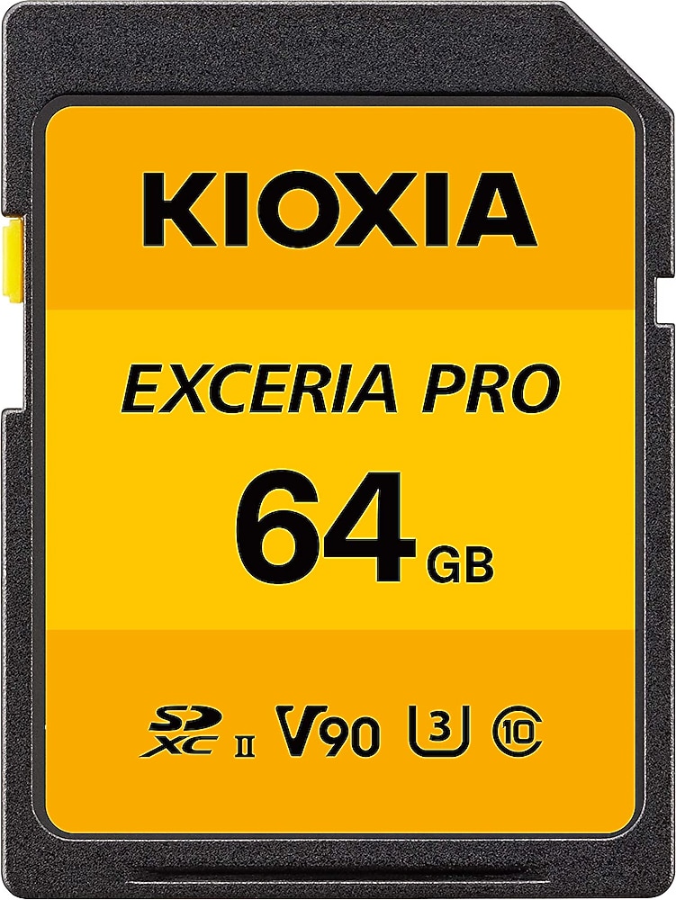 İkinci El Kioxia Exceria Pro 64 GB C10 U3 V90 UHS-II LNPR1Y064GG4 Hafıza Kartı - Banayeni