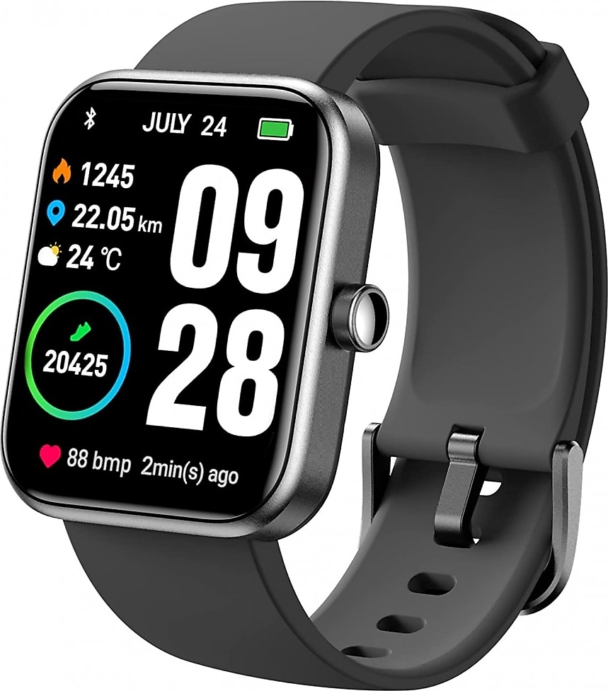 Yenilenmiş Tozo S2 Akıllı Saat Siyah - Banayeni